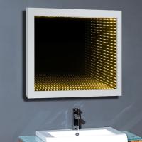 China Motion Sensor Switch LED Infinity Bathroom Mirror Easy Installation Customizable for sale