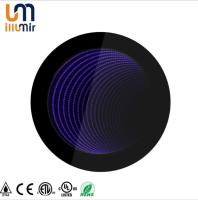 China Decorative Infinity Illuminated Mirror Wall Mounting For Luxury Hotel for sale