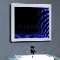 China Easy Installation LED Infinity Mirror Wall Mounted 3D Mirror With Lights for sale
