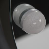 China Touch Sensor Makeup Mirror With Lights Round Cosmetic Mirror With Color Temperature Adjustment for sale