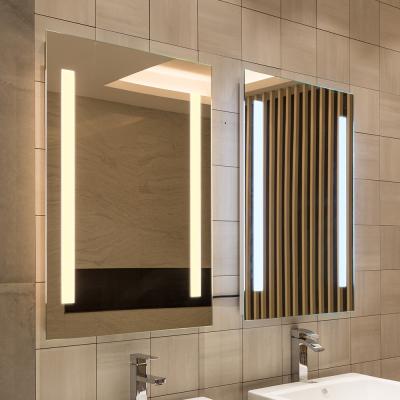 China Modern Design Makeup Mirror With Lights Touch Sensor Anti Fog Illuminated Vanity Mirrors for sale