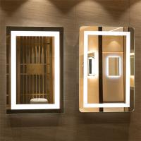 China Modern Design Makeup Mirror With Lights Touch Sensor Anti Fog Illuminated Vanity Mirrors for sale