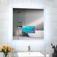 China 32Inch Full Length Led Bathroom Mirror With TV Convenient Customizable for sale