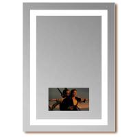 China Frameless Lighted Mirror TV Touch Screen Backlit Mirror With TV High Tech for sale