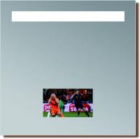 China Frameless Lighted Mirror TV Touch Screen Backlit Mirror With TV High Tech for sale