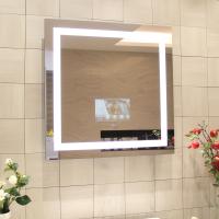 China Bluetooth Speaker Lighted Mirror Waterproof TV Mirror With Built In TV for sale