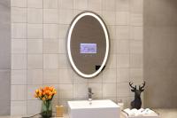 China Bluetooth Speaker Lighted Mirror Waterproof TV Mirror With Built In TV for sale