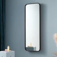 China Dimmable Lighting Full Length Bedroom Mirror Moisture Resistant Copper Free Silver Mirror for sale