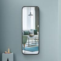 China Dimmable Lighting Full Length Bedroom Mirror Moisture Resistant Copper Free Silver Mirror for sale