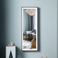 China Dimmable Lighting Full Length Bedroom Mirror Moisture Resistant Copper Free Silver Mirror for sale