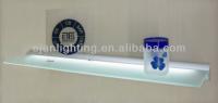 China 90 Ra UM ILLUMIR LED Glass Shelf Light with Rocker Switch and Modern Aluminum Profile for sale