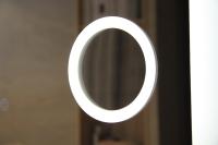 China Smart Touch Sensor Anti-fog Led Mirror For Hotel Bathroom With Silver Lenses Material for sale