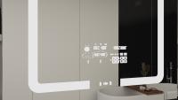 China LED Mirror Cabinet Bathroom Vanity Set for Luxury Commercial Hotel Center by Eterna for sale