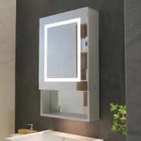 China Grey Aluminium Wall Mounted Vanity with Modern Design Style and DTC Soft Close Accessories for sale