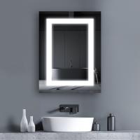 China Modern Style Wall Mount Backlit Lighted LED Bathroom Vanity Mirrored Medicine Cabinet for sale