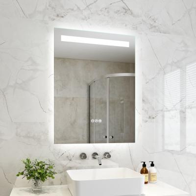 China Bathroom Wall Mounted LED Make Up Mirror with High Output SMD LEDs and Modern Design Style for sale