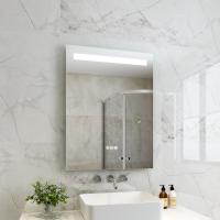 China Bathroom Wall Mounted LED Make Up Mirror with High Output SMD LEDs and Modern Design Style for sale