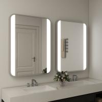 China Oval Shape Modern Bathroom LED Mirror with Bluetooth Music Speaker and Smart Light for sale