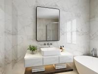 China Touch Screen Round LED Bathroom Mirror Dustproof Dirt Resistant Shockproof for sale