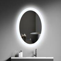 China LED Digital Clock Bathroom Mirror LED Shatter Resistant Personalized Aesthetic for sale