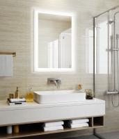 China Modern Aluminum Frameless Lighted Makeup Mirror Erosion Resistant Rustproof for sale