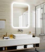 China Modern Aluminum Frameless Lighted Makeup Mirror Erosion Resistant Rustproof for sale