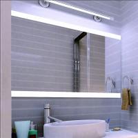 China Customized Decorative Led Bathroom Mirror Light With Music Speaker and Rectangle Shape for sale