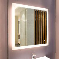 China Frameless Led Bathroom Mirror With Lights Stable Operation Illuminated Vanity Mirrors for sale