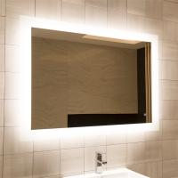 China Frameless Led Bathroom Mirror With Lights Stable Operation Illuminated Vanity Mirrors for sale