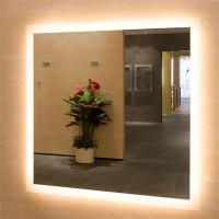 China Frameless Led Bathroom Mirror With Lights Stable Operation Illuminated Vanity Mirrors for sale