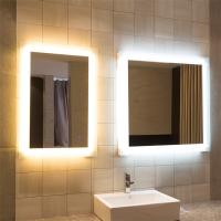 China Frameless Led Bathroom Mirror With Lights Stable Operation Illuminated Vanity Mirrors for sale