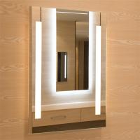 China Modern Design Bathroom Mirror With Bluetooth LED Lighting Bluetooth Illuminated Mirror for sale