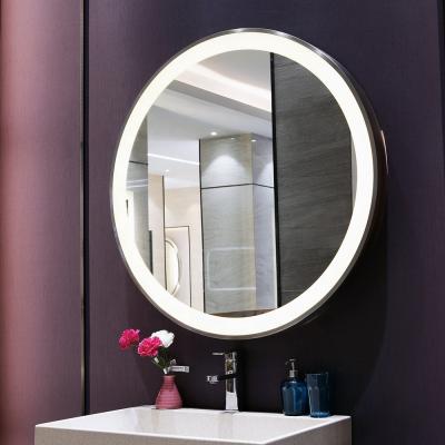 China Smart Touchable Screen Wall Mounted Illuminated Mirror Modern Stylish for sale