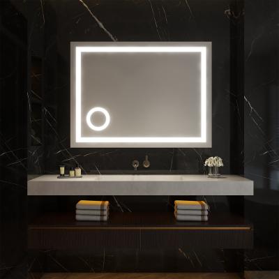 China Regulable Brightness Custom Led Mirror Unadorned Style Energy Efficient for sale