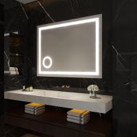 China Regulable Brightness Custom Led Mirror Unadorned Style Energy Efficient for sale