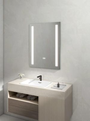 China Anti Rust Clear Led Bathroom Cabinet With Mirror Customizable Adjustable Lighting for sale