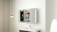 China Dimmable Brightness Lighted Medicine Cabinet Sharp Imaging Convenient For Makeu for sale