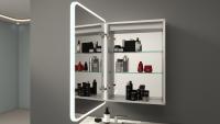 China Moisture Proof Led Medicine Cabinet High Brightness Bathroom Cabinet With Light for sale