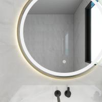 China Swiveling Design Reversible Vanity Mirror With Lights For Home And Hotel for sale