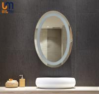 China Anti Dazzle Custom Vanity Mirror With Lights Waterproof Multifunctional for sale