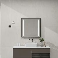 China Easy Cleaning Vanity Mirror With Lights Fog Resistant Wall Mounted Makeup Mirror for sale