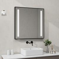 China Easy Cleaning Vanity Mirror With Lights Fog Resistant Wall Mounted Makeup Mirror for sale
