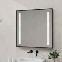 China Easy Cleaning Vanity Mirror With Lights Fog Resistant Wall Mounted Makeup Mirror for sale
