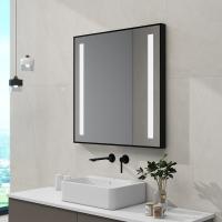 China Easy Cleaning Vanity Mirror With Lights Fog Resistant Wall Mounted Makeup Mirror for sale
