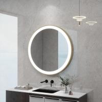 China Smart Bathroom Mirror With Lights Touch Switch And Anti Fog Light Up Mirror Vanity for sale