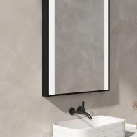 China Smart Touch Soundless Vanity With Mirror And Lights For Home And Hotel for sale