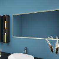 China High Tech Touch Custom Bathroom Vanity Mirrors High Versatility Shatter Resistant for sale