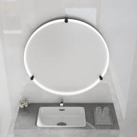 China Modern Bedroom Vanity Mirror With Lights Seamless Light Up Vanity Mirror for sale