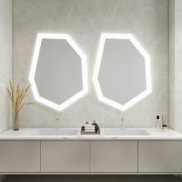 China Water Resistant Vanity Mirror With Lights Creative Design Led Bathroom Mirror for sale