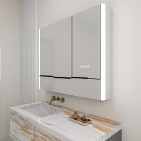 China Bathroom Led Medicine Cabinet Home And Hotel Led Bathroom Mirror Cabinet for sale